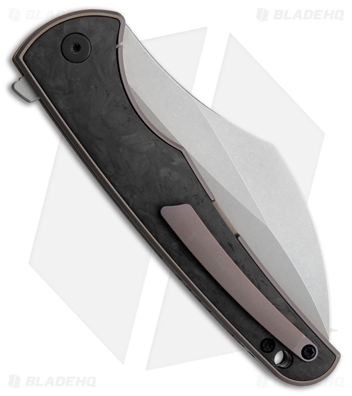 VDK Knives Vice Knife Carbon Fiber/Bronze Ti SW