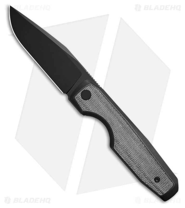 Vero Engineering Isotope Mini Knife Black Micarta Black SW