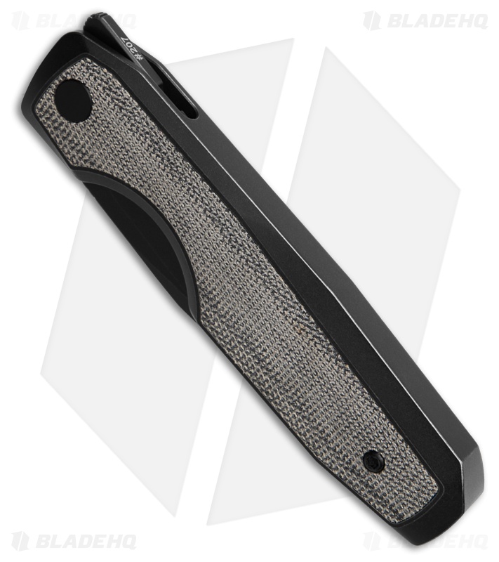 Vero Engineering Isotope Mini Knife Black Micarta Black SW