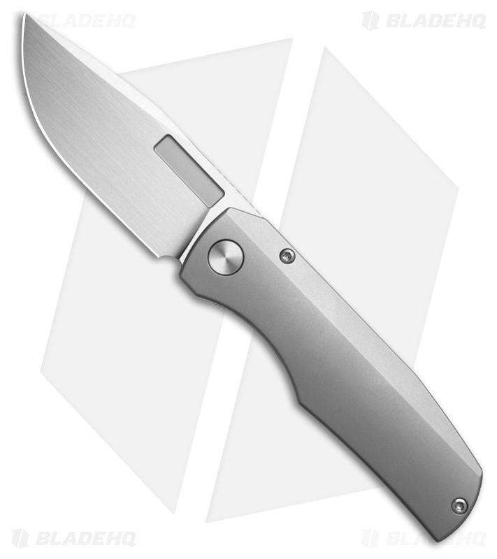 Vero Engineering Nova Mini Knife Titanium Hand Satin