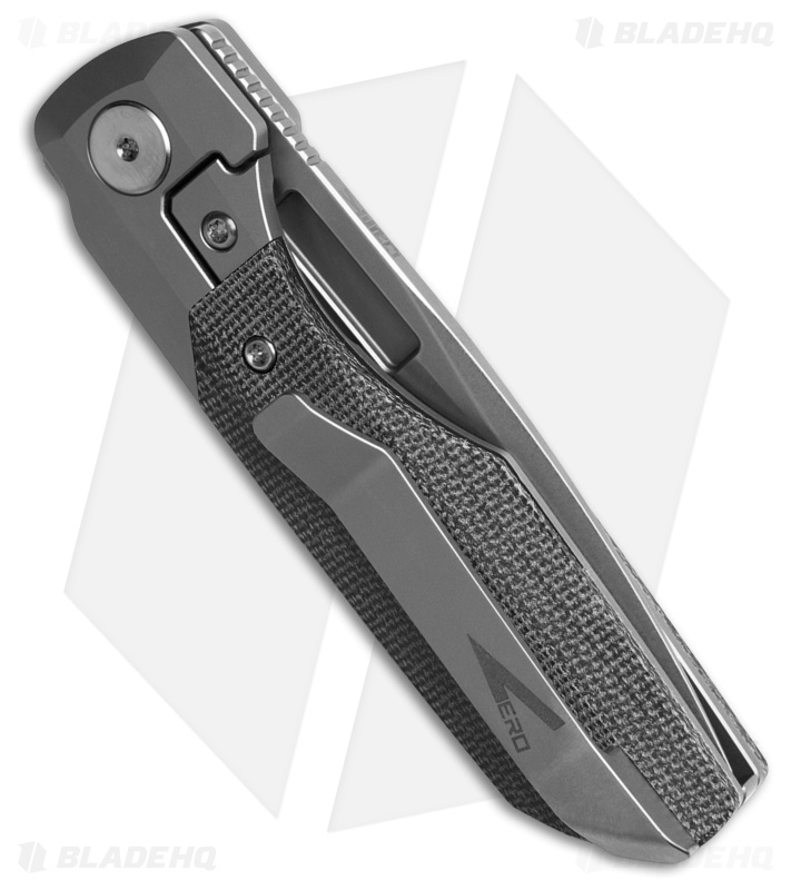 Vero Engineering Synapse Knife Ti/Black Micarta SW