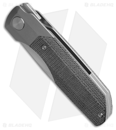 Vero Engineering Synapse Knife Ti/Black Micarta Satin