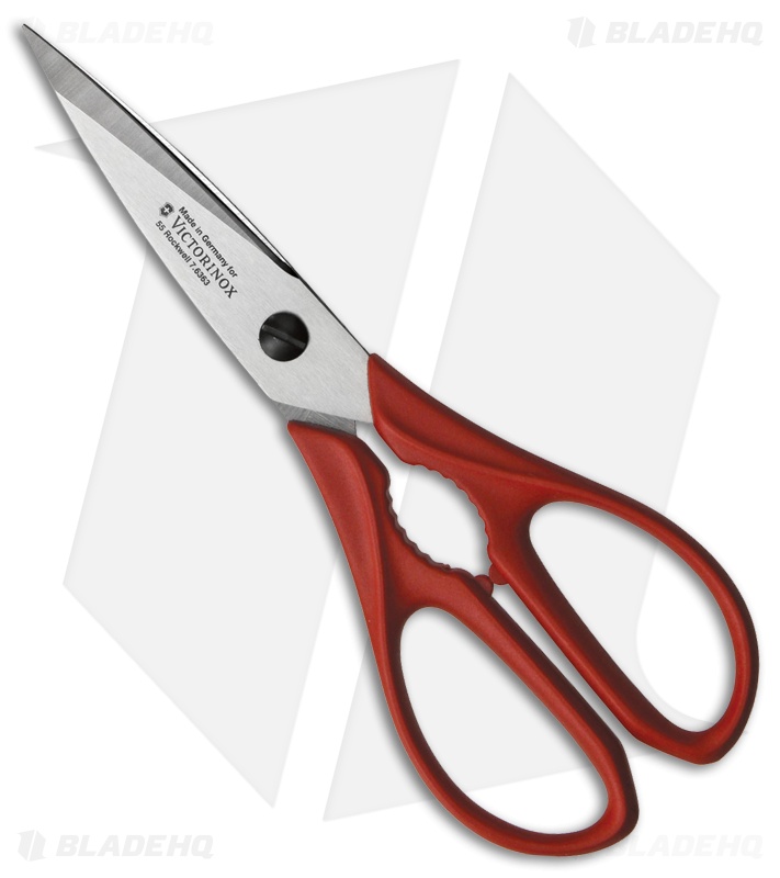 Victorinox All Purpose Kitchen Shears 4" Red Poly - Blade HQ