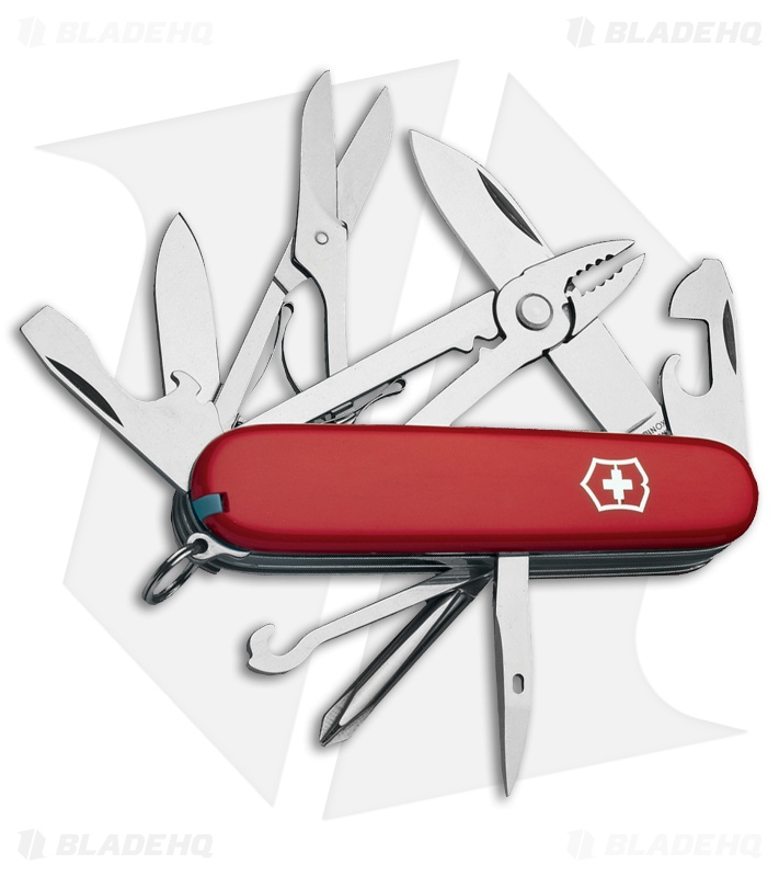 Victorinox Deluxe Tinker Swiss Army Knife Red (17-in-1)