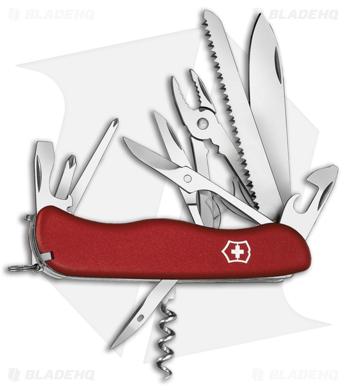 Victorinox Hercules Folding Knife Multi-Tool Red - Blade HQ