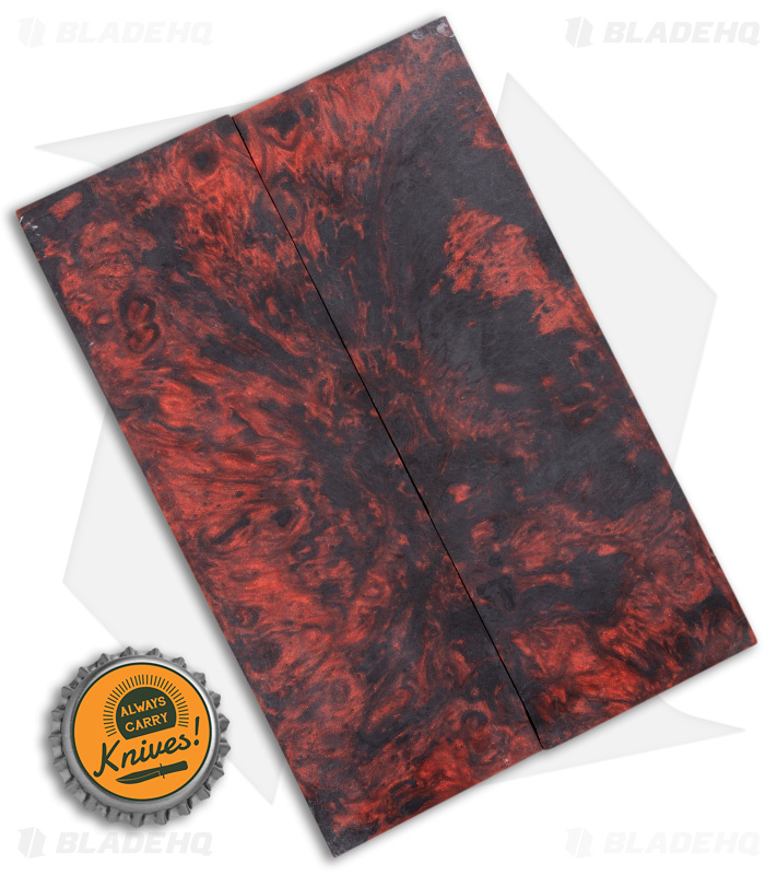 Voodoo Resins "Devil's Cut" Blank Resin Scales - Blade HQ