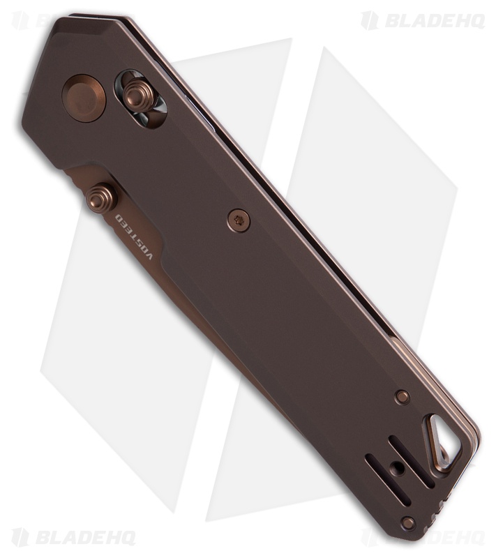 Vosteed Parallel Knife Dark Reddish Purple Ti Copper