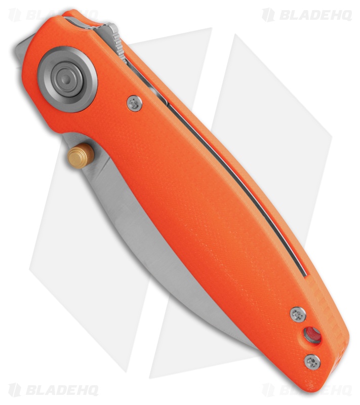 Vosteed Shilin Cutter Orange G-10 Shilin Cutter Satin 154CM
