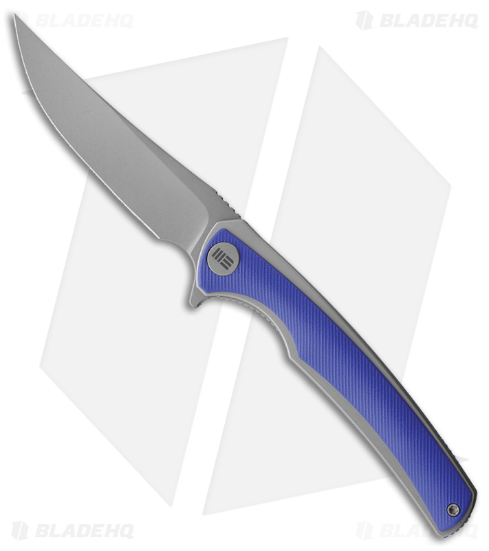 We Knife Co. 704XB Liner Blue G-10 (Satin) - Blade HQ