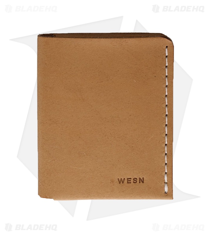 Wesn Goods The Forsta Leather Wallet - Natural Tan