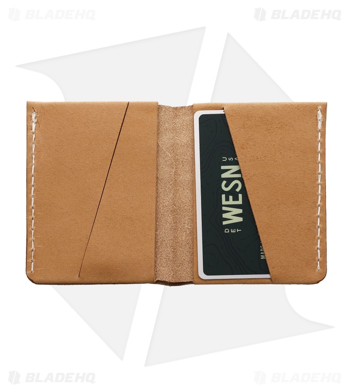Wesn Goods The Forsta Leather Wallet - Natural Tan