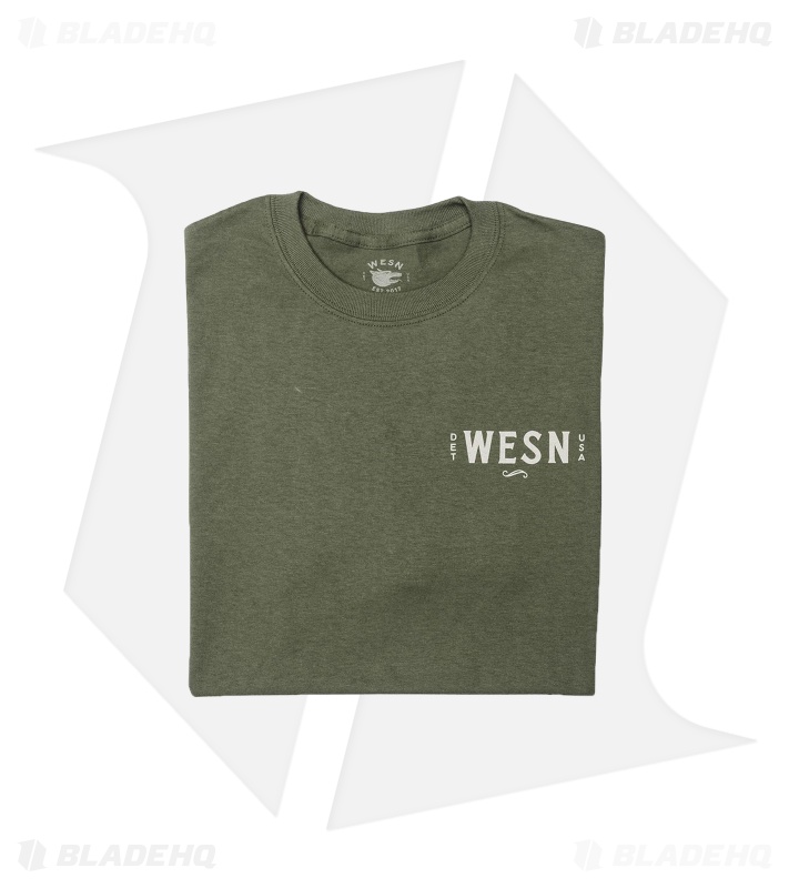 Wesn Goods OD T-shirt OD Green - Blade HQ