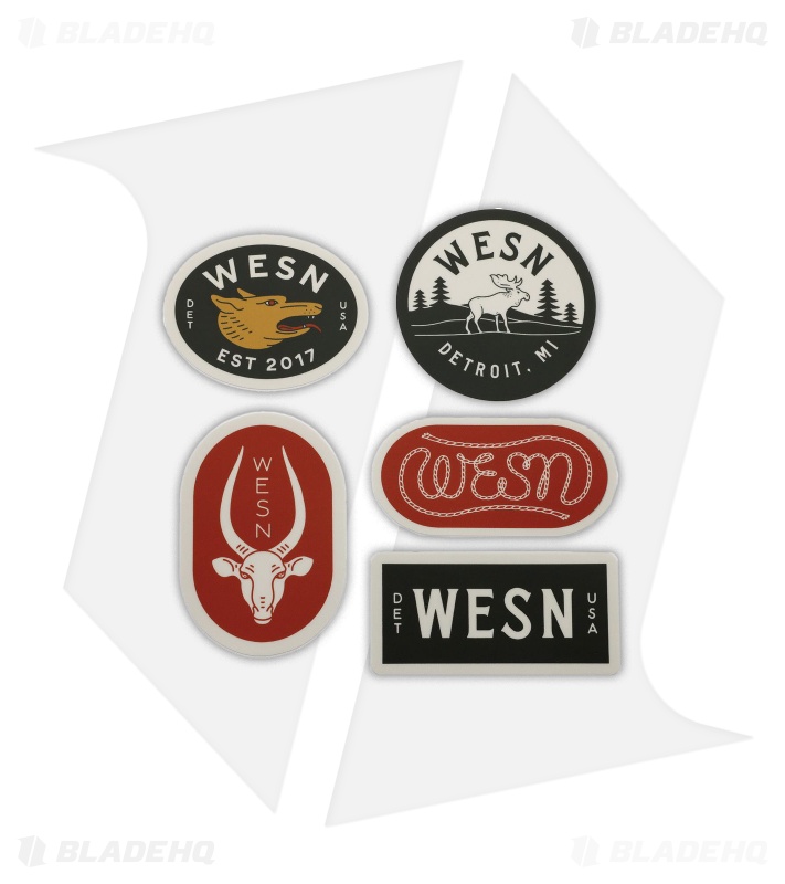 Wesn Goods Sticker Pack - 5 Pack - Blade HQ