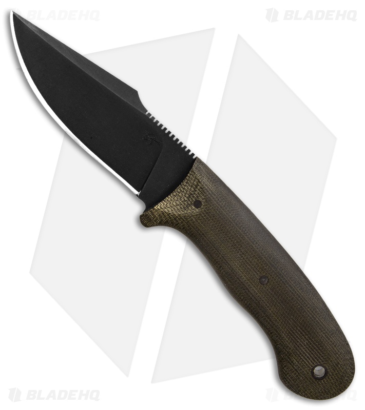 Winkler Knives WKII Jaeger Knife | Green Micarta - Blade HQ