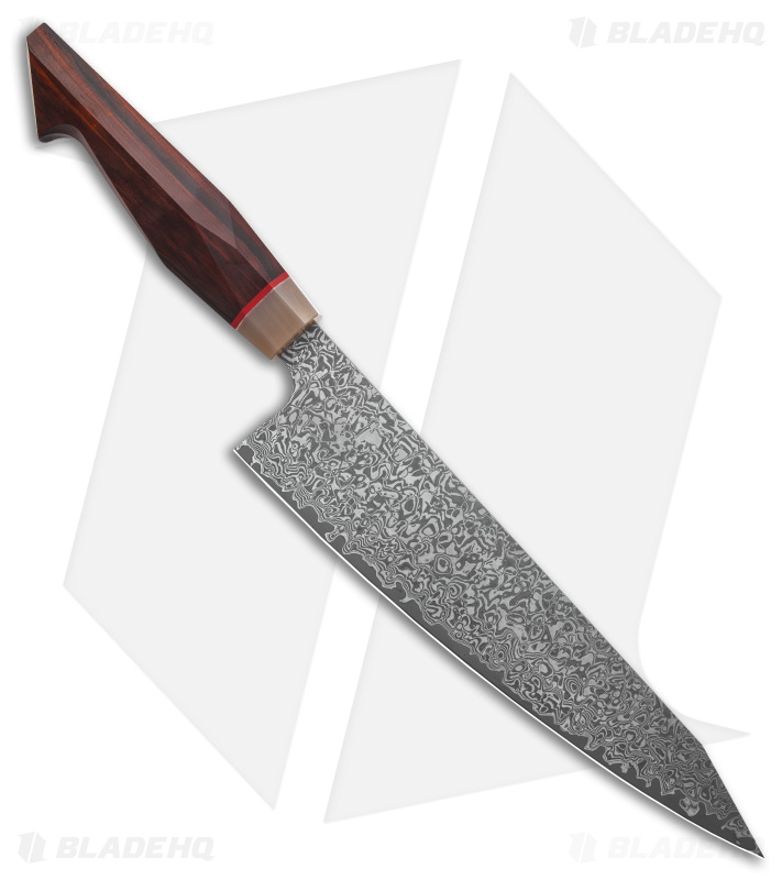 Xin Cutlery Multangular 9" Chef's Knife Acid Etch - Blade HQ
