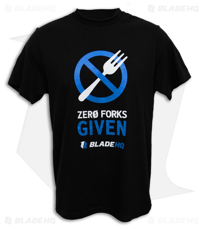 BladeHQ Exclusive Zero Forks T-shirt | FREE* With Any Zero Forks Exclusive