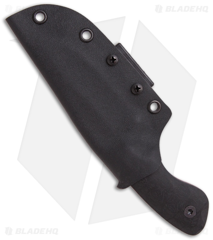 Bill Coye Ridgeback Custom Fixed Blade Knife Black G-10 (3.25 ...