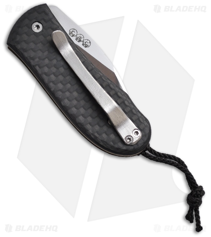 Chuck Gedraitis Extra Small Snubnose Folder Knife Carbon Fiber (1.75 ...
