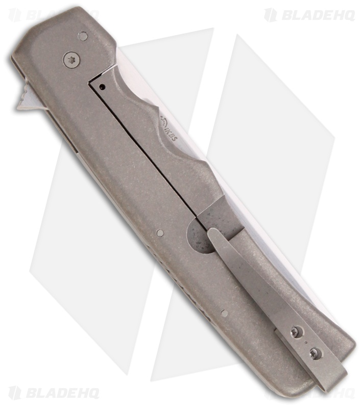 Jason Clark Custom Razor Framelock Blue G10 / Carbon Fiber Knife (3.5 ...