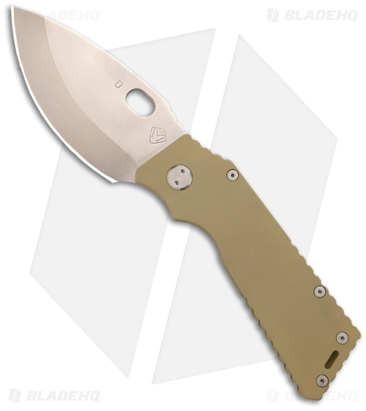 Medford TFF-1 Frame Lock Knife Tan Al/Ti (4" NP3) MKT - Blade HQ