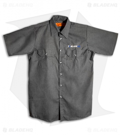 Blade HQ Grease Monkey Shop Shirt (Gray) - Blade HQ
