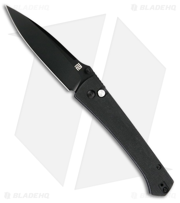 Artisan Cutlery Andromeda Knife Black Micarta Black PVD