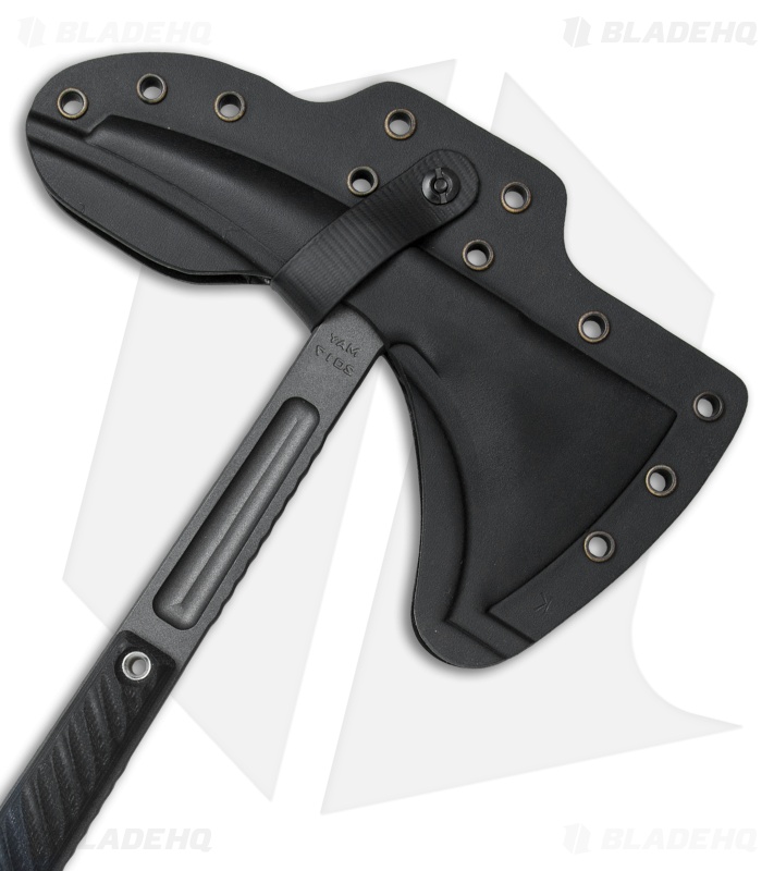 RMJ Tactical Kestrel 13" Tomahawk Axe Black G-10 (Tungsten Cerakote ...