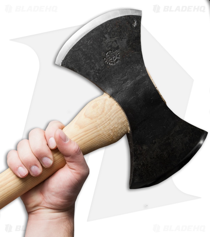 Hults Bruk Motala Double Bit Competition Axe - Blade HQ