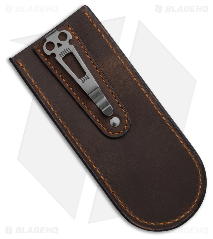 Daggerr Knives Boris Britva Cleaver Knife Brown Micarta