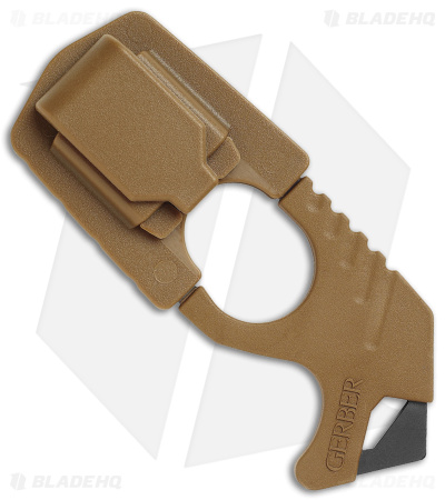 Gerber Strap Cutter Emergency Tool (Coyote Brown) - Blade HQ