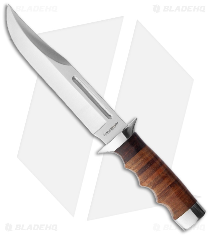 Boker Magnum Outback Field Knife (6.3" Satin) 02MB704 - Blade HQ