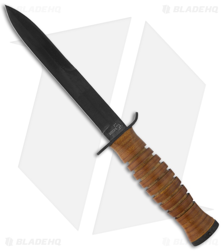 Boker Plus M3 Trench Fixed Blade Knife (6.75" Black Plain) 02BO1943 ...
