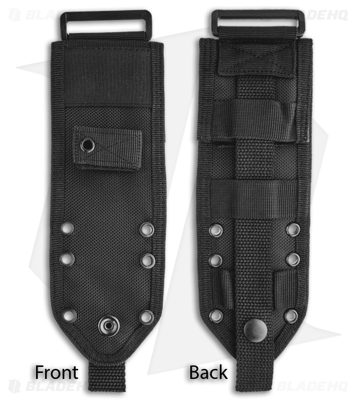 ESEE Knives ESEE-3PM-MB-DT Knife Green Sheath & MOLLE Back (3.88" Tan ...