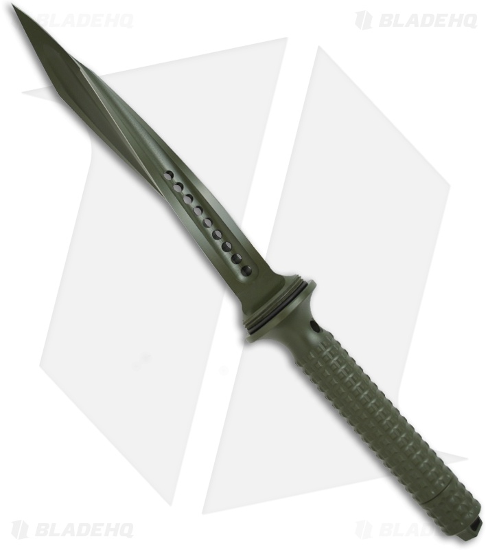 Microtech Jagdkommando Knife Green Fixed Blade (7.13" Green) 105-1GR ...