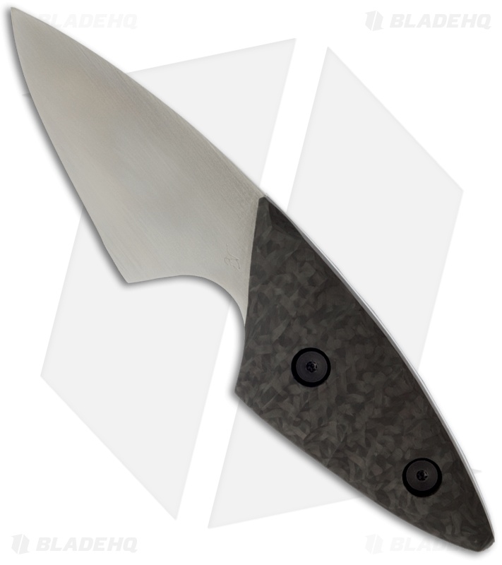 Strider One-Off SMD Fixed Blade Knife w/ Carbon Fiber (3" Satin) - Blade HQ