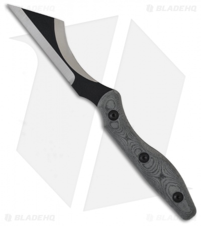 TOPS Knives Back Bite Knife Tactical Defense Fixed Blade (Black PLN ...