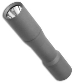 CWF Custom Mini Arc Flashlight Stonewashed Titanium (520 Lumens) - Blade HQ