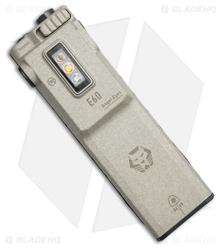 RovyVon E60 Flashlight Marble UV/Red/White 1500 Lumens