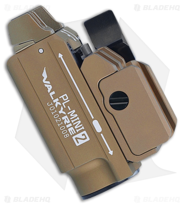 Olight PL-MINI 2 Valkyrie Pistol Light Desert Tan | 600 Lumens | Blade HQ