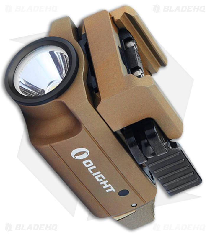 Olight PL-MINI 2 Valkyrie Pistol Light Desert Tan | 600 Lumens | Blade HQ