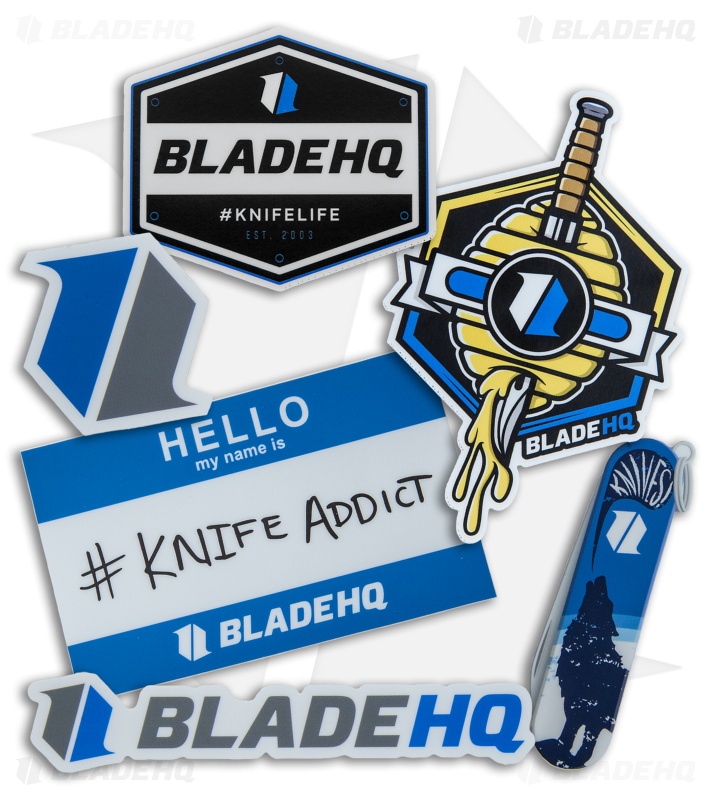 Blade HQ - Deluxe Sticker Pack | Set of 6 | Blade HQ