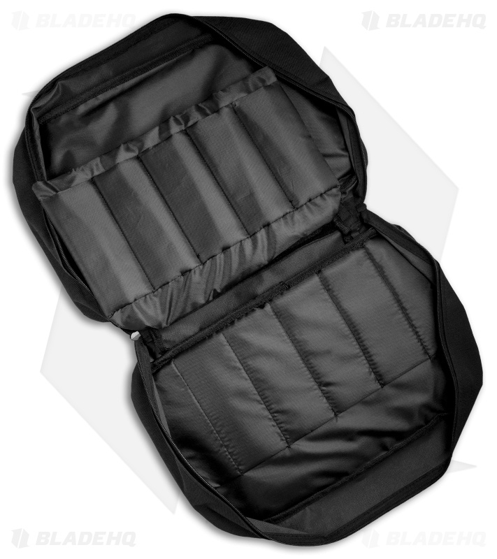 Black Nylon Knife Carrying Case w/ 22 Padded Storage Sleeves - M1050 ...