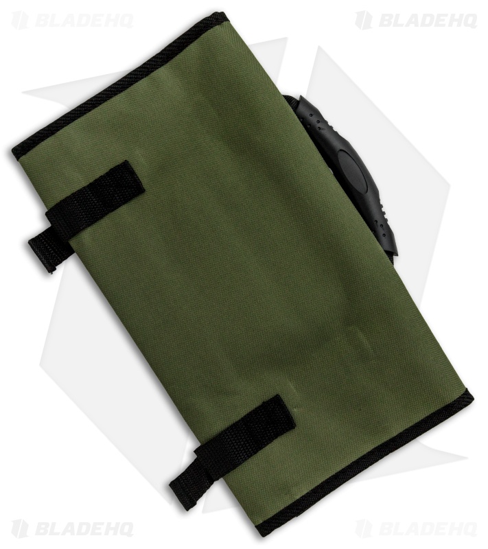 Blade HQ Knife Roll Nylon Carry Case - OD Green | Blade HQ