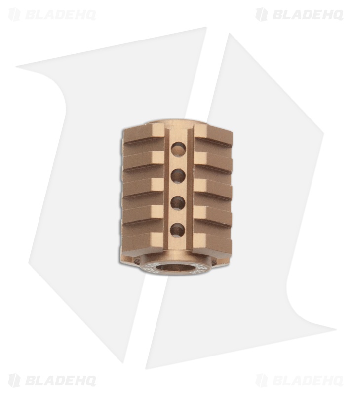 Base 550 Lanyard Rail Bead - Bronze Aluminum