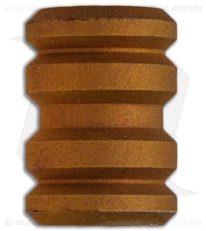 Grumpy's EDC Bronze Tank Bead | Blasted Finish | Blade HQ