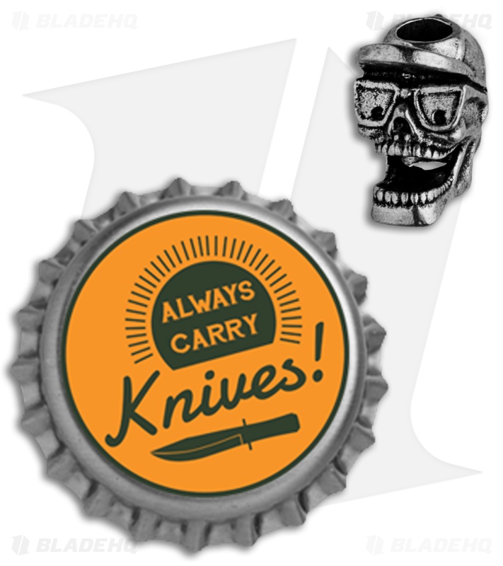 Schmuckatelli DPx Gear Mr. DP Skull Lanyard Bead (Pewter) - Blade HQ