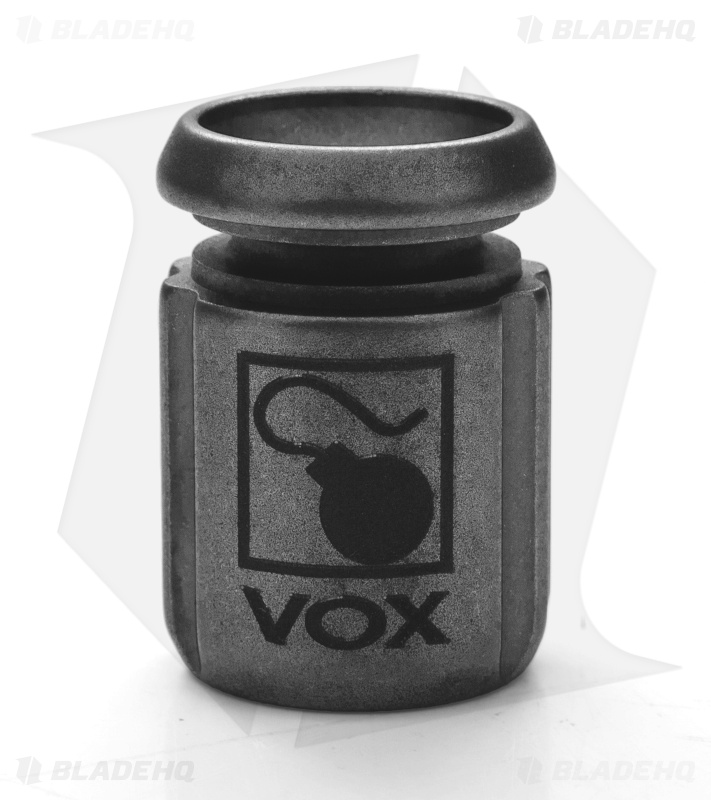 Ti2 Design Vox Knives Bomb Bead Titanium - Darkside - Blade HQ
