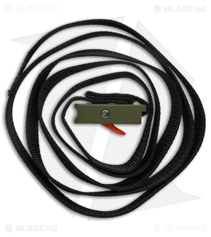 Austere MFG Cam Utility Strap Dark Green/Orange Al - BHQ