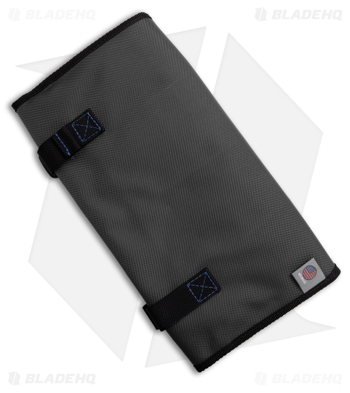 Benchmade Knife Roll Nylon Carry Case 12 Pockets - Gray