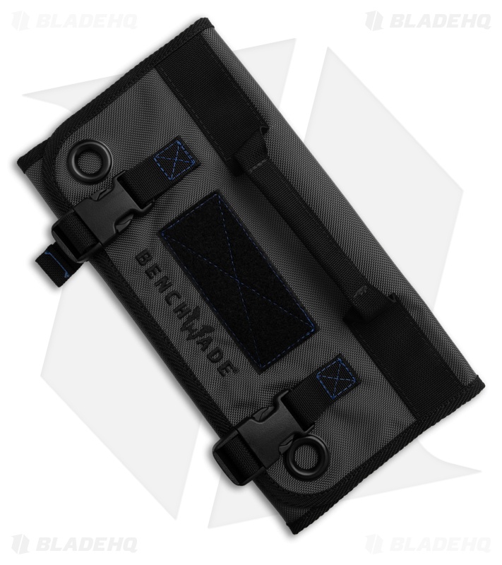 Benchmade Knife Roll Nylon Carry Case 12 Pockets - Gray